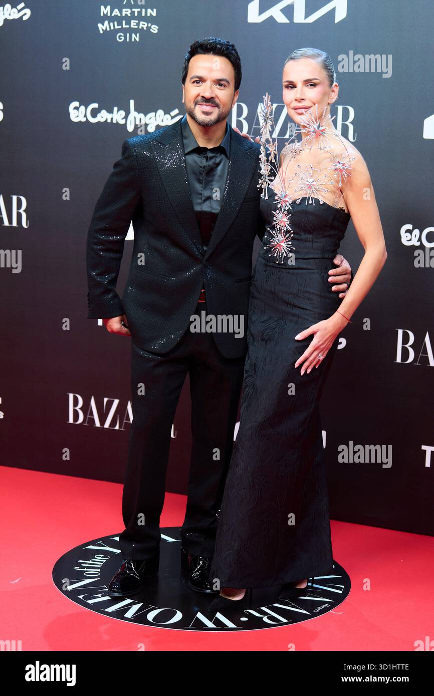 October 28, 2025, Madrid, Madrid, Spain: Luis Fonsi, Agueda Lopez ...