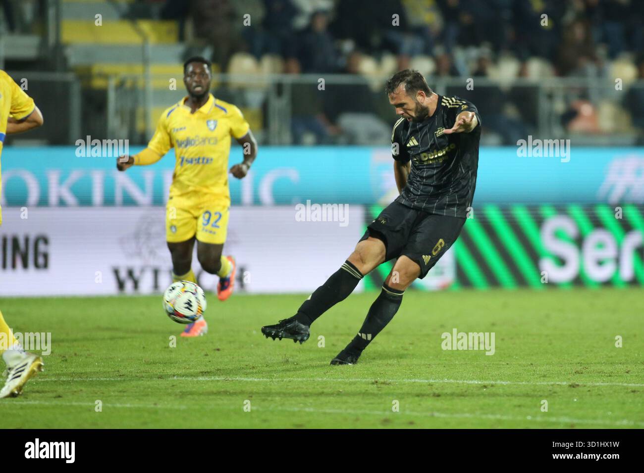 Andrea Tiritiello of Virtus Entella Chiavari is in action during the ...
