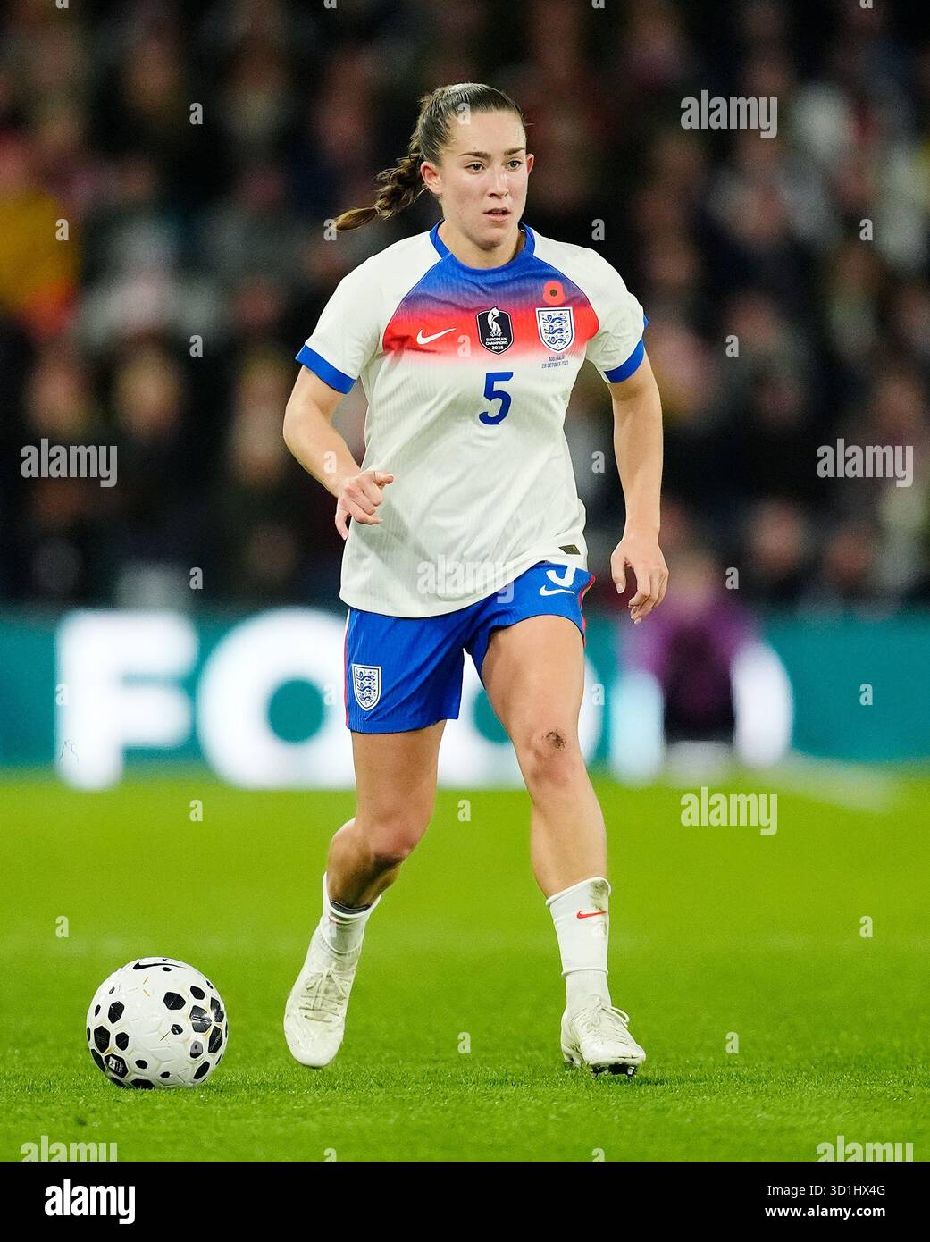 England's Maya Le Tissier during the international friendly match at ...