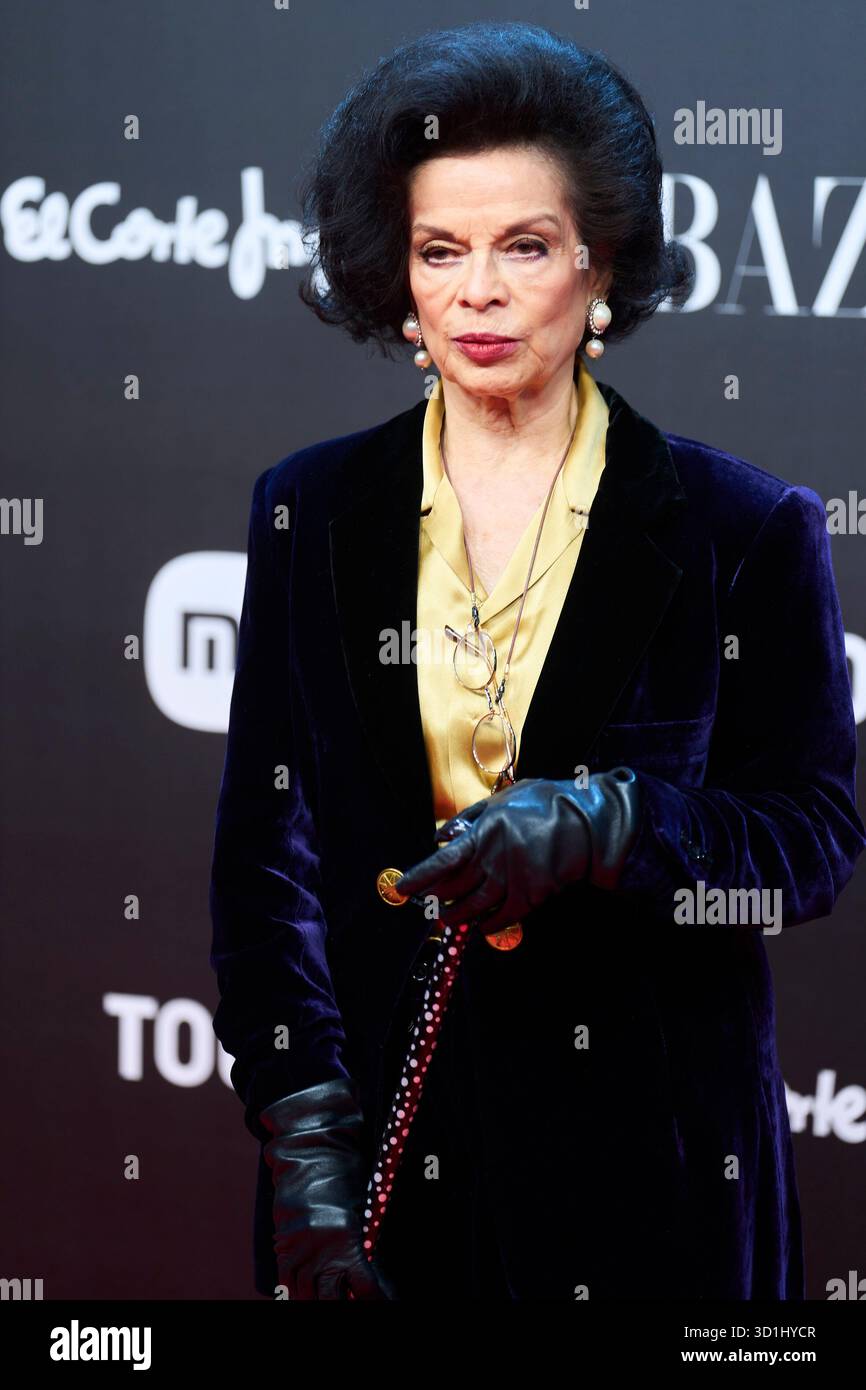 Bianca Jagger attends Bazaar 'Women of the Year 2025' Awards Red Carpet ...