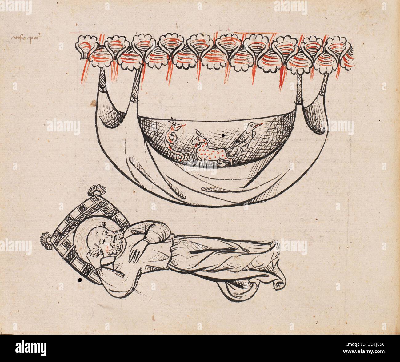 Peter's vision of unclean animals, extracted from a postil on the Acts ...