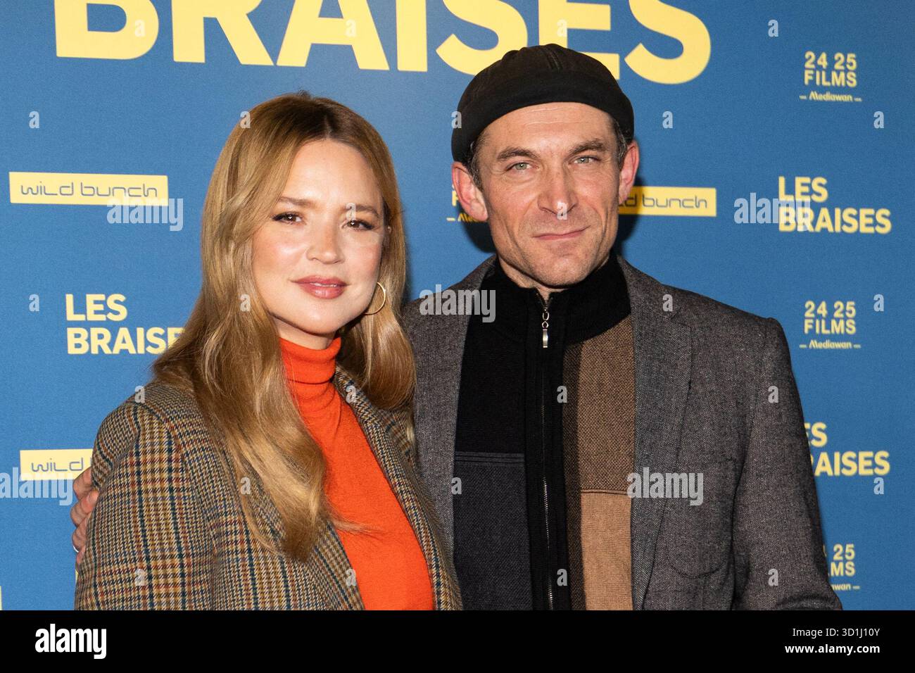 Virginie Efira and Arieh Worthalter attending the Les Braises Premiere ...