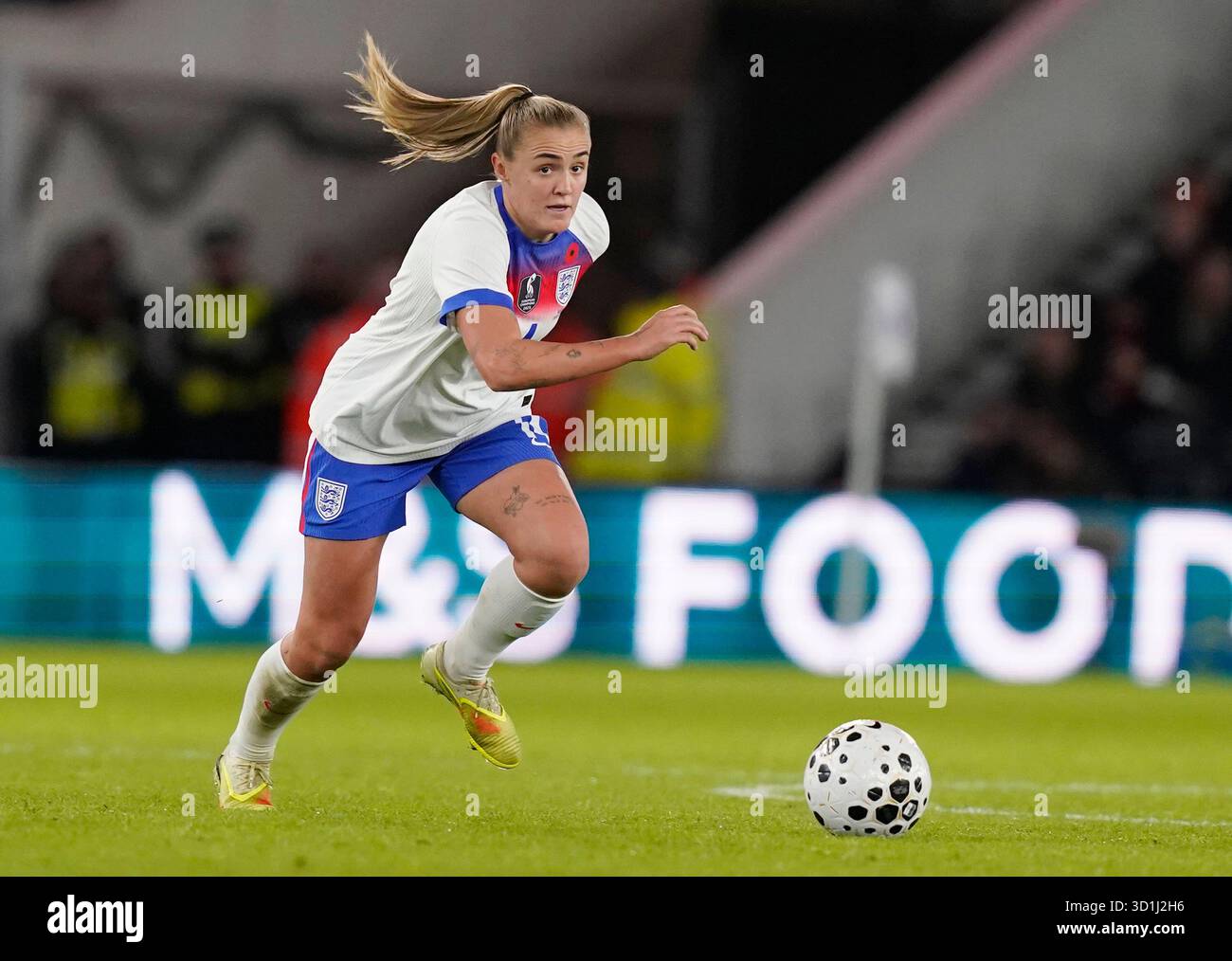 Derby, England, 28th October 2025. Georgia Stanway of England during ...