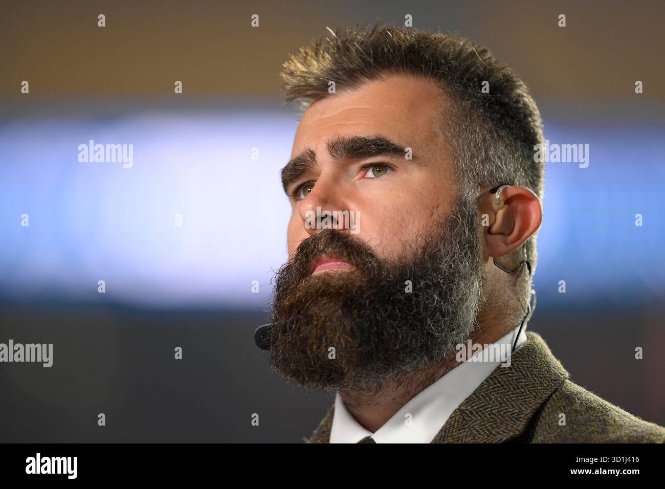 ESPN Monday Night Football Countdown commentator Jason Kelce looks to ...