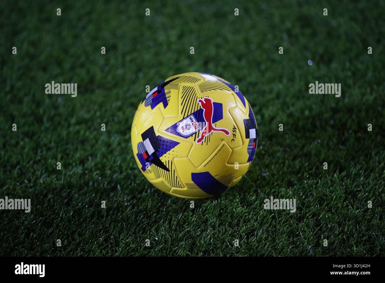 Accrington, UK, 28th October, 2025. EFL Puma match ball during the EFL ...