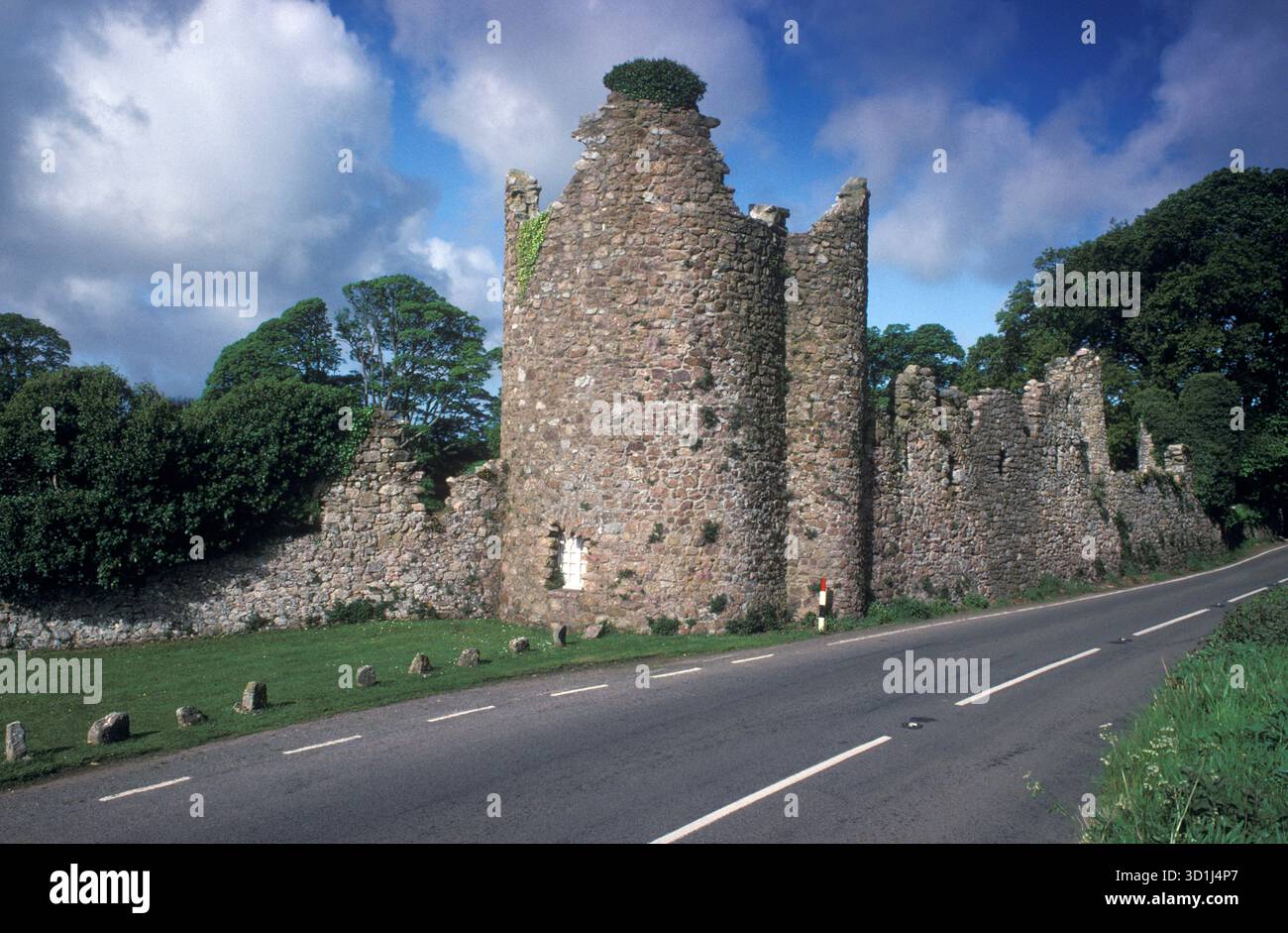 The lodge at the main gates to Penrice Castle built as an extravagant ...