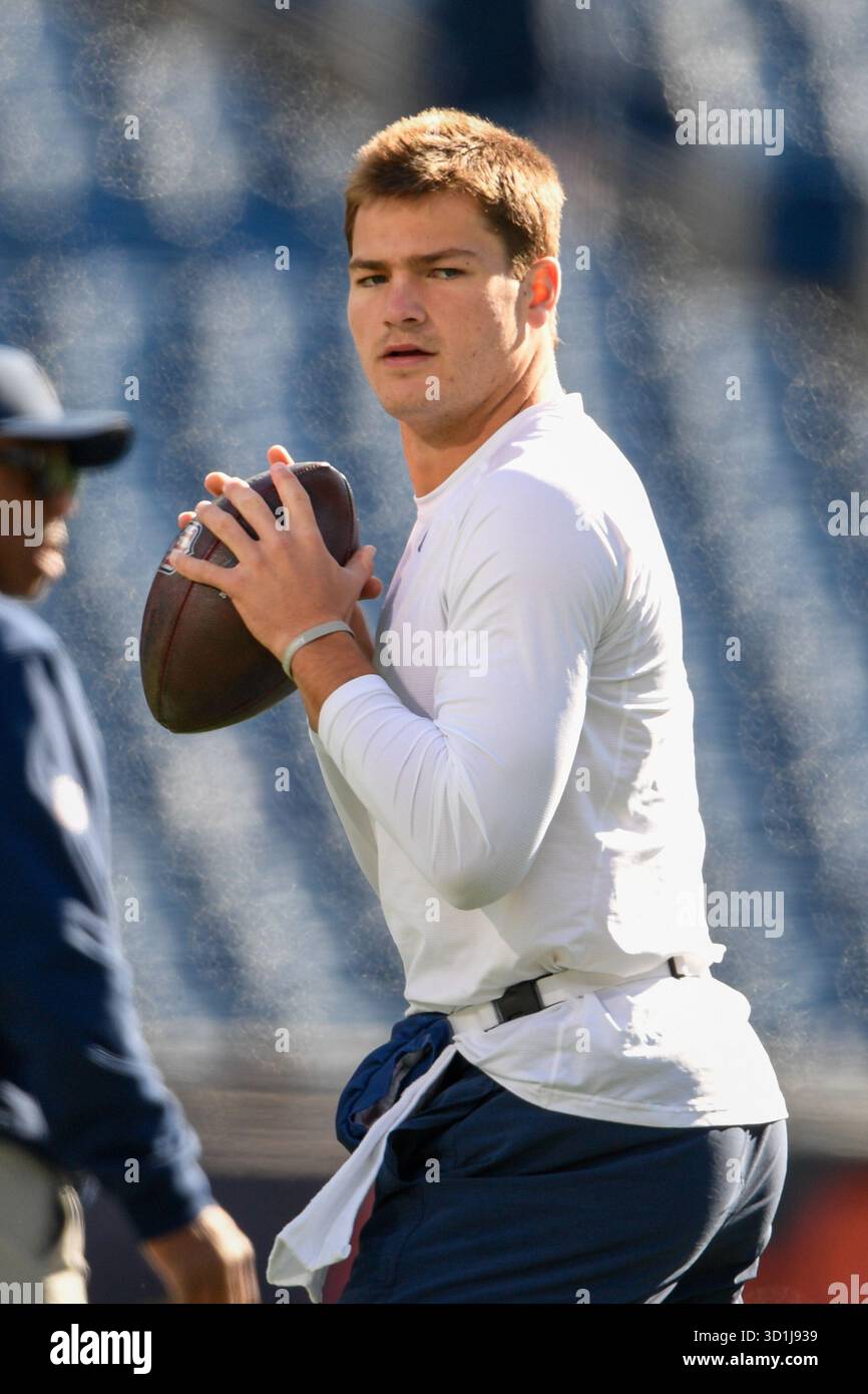 October 26, 2025; Foxborough, Massachusetts, USA; New England Patriots ...