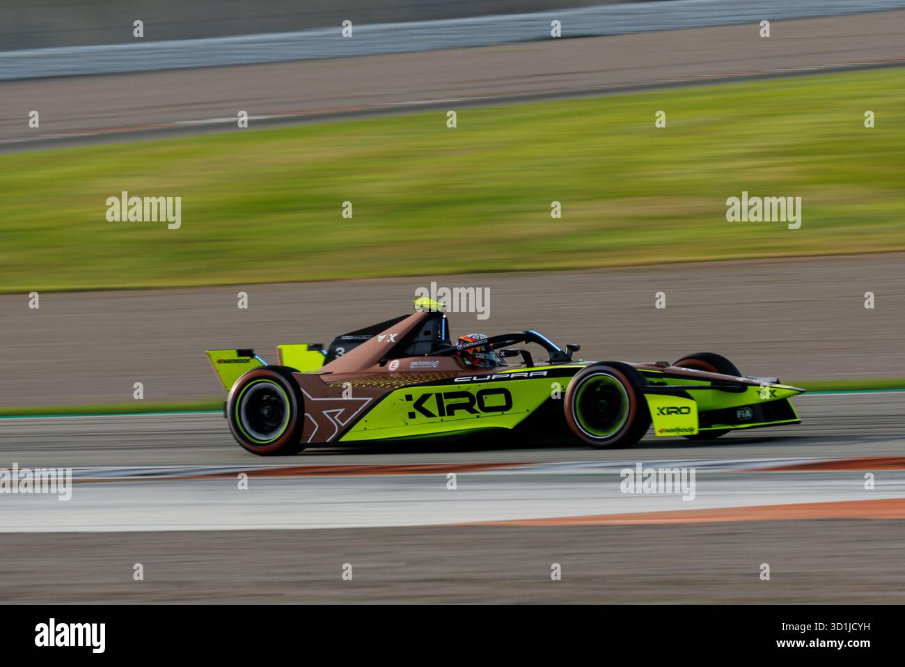 Valencia, Spain. 28th Oct 2025. Pepe Martí of Cupra Kiro driving on ...
