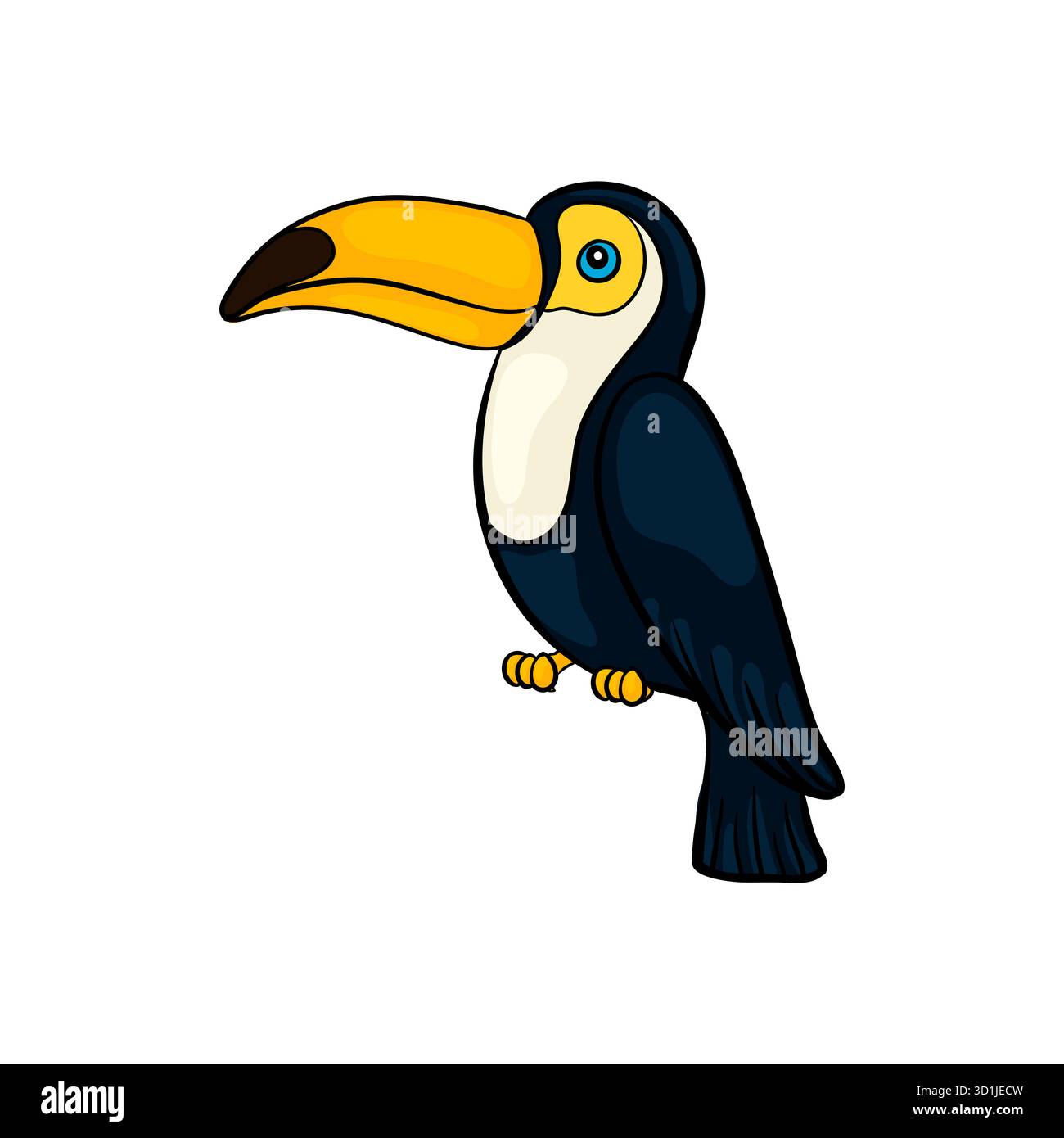 Tukan cartoon Cut Out Stock Images & Pictures - Alamy