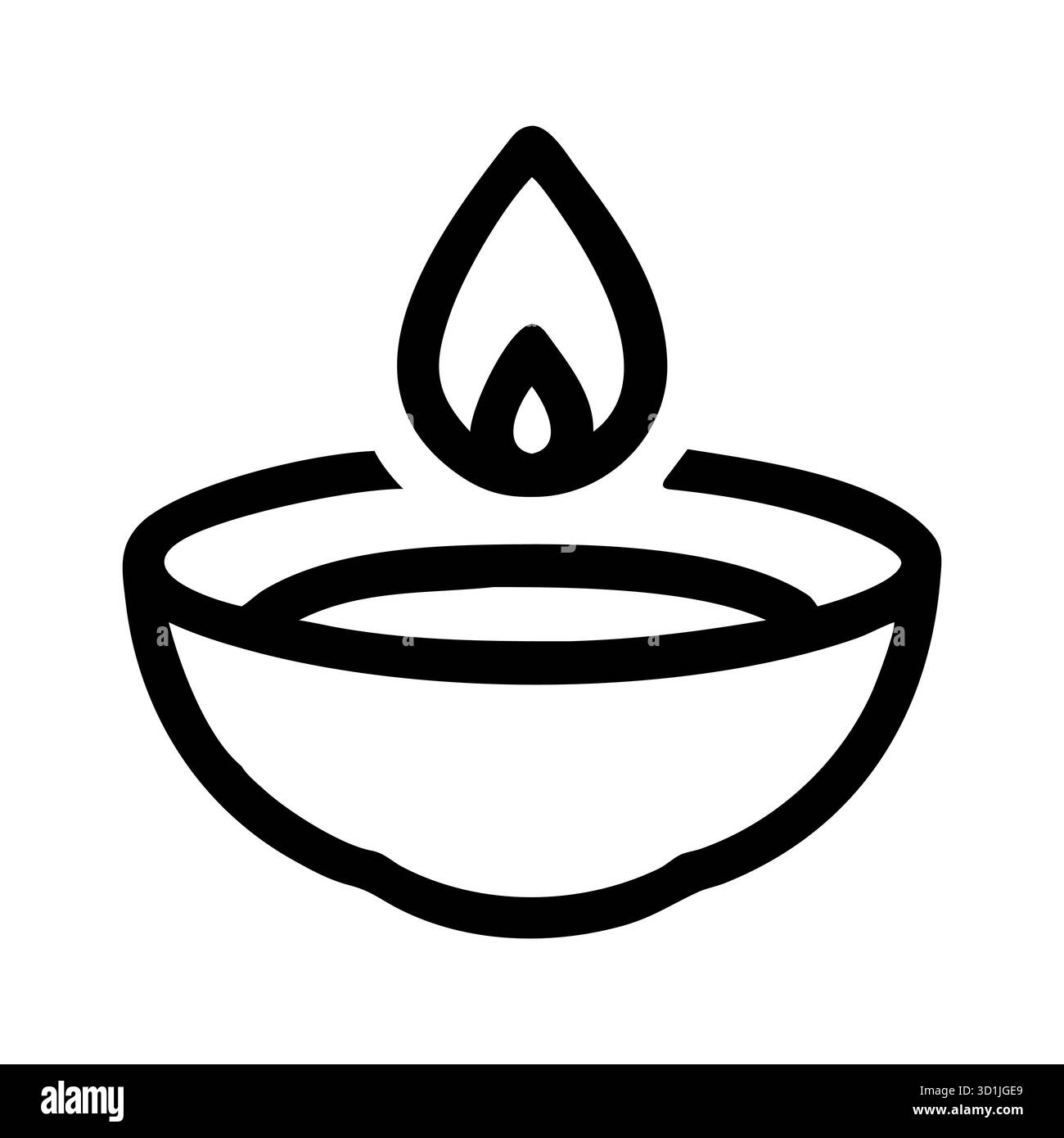 Diya badge Black and White Stock Photos & Images - Alamy