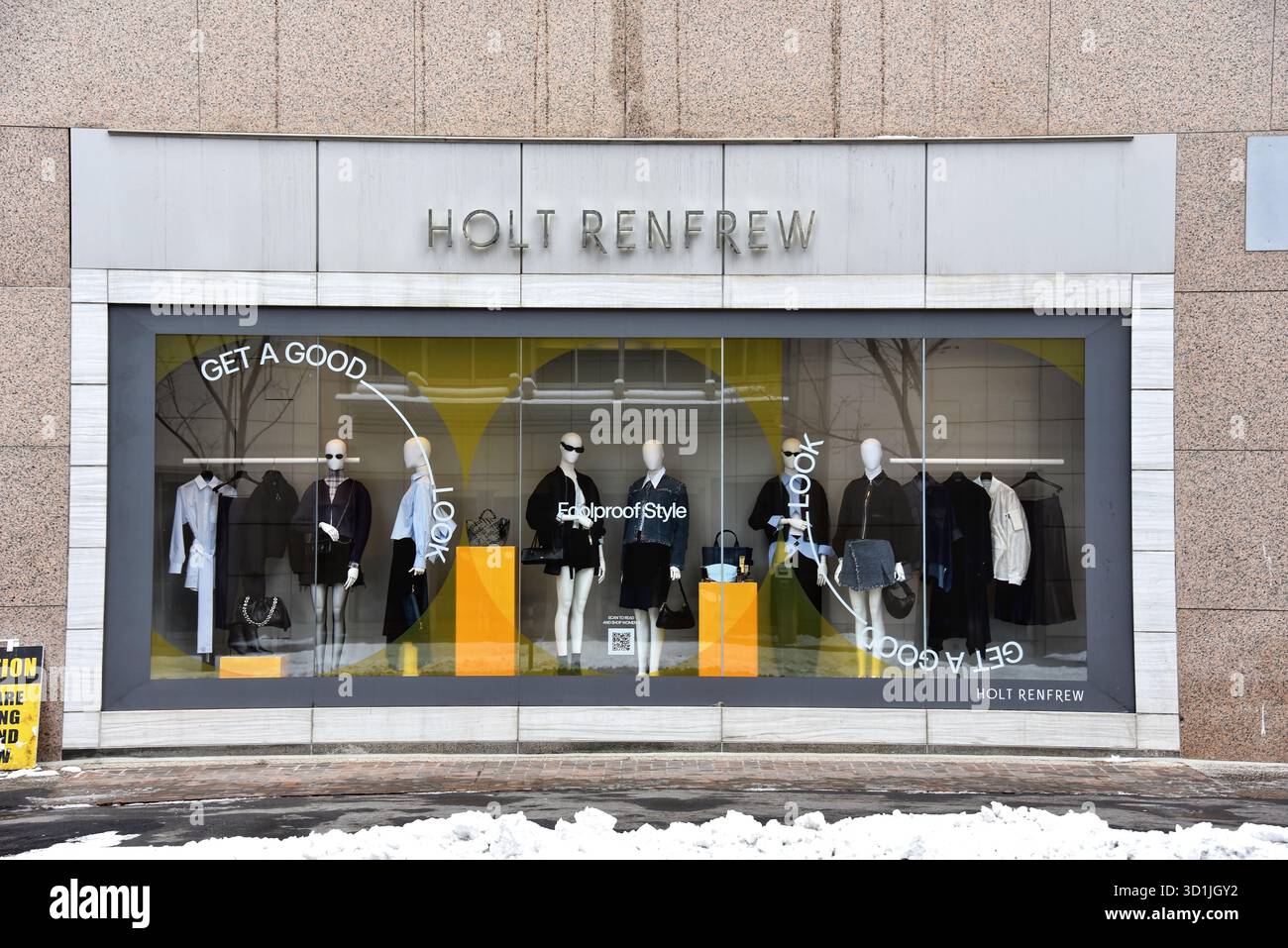 Calgary, Canada - March 30, 2025: Holt Renfrew is a Canadian luxury ...