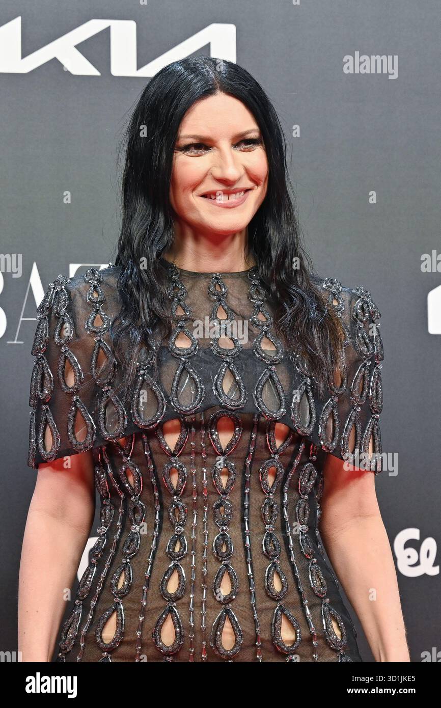 Laura Pausini attends the Bazaar Women Awards at the Callao Cinema in ...