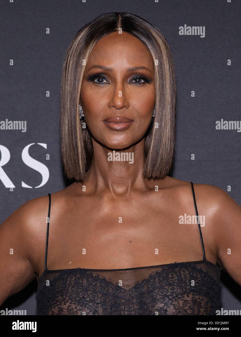 Iman attends the WWD (Women's Wear Daily) Honors at Cipriani South ...