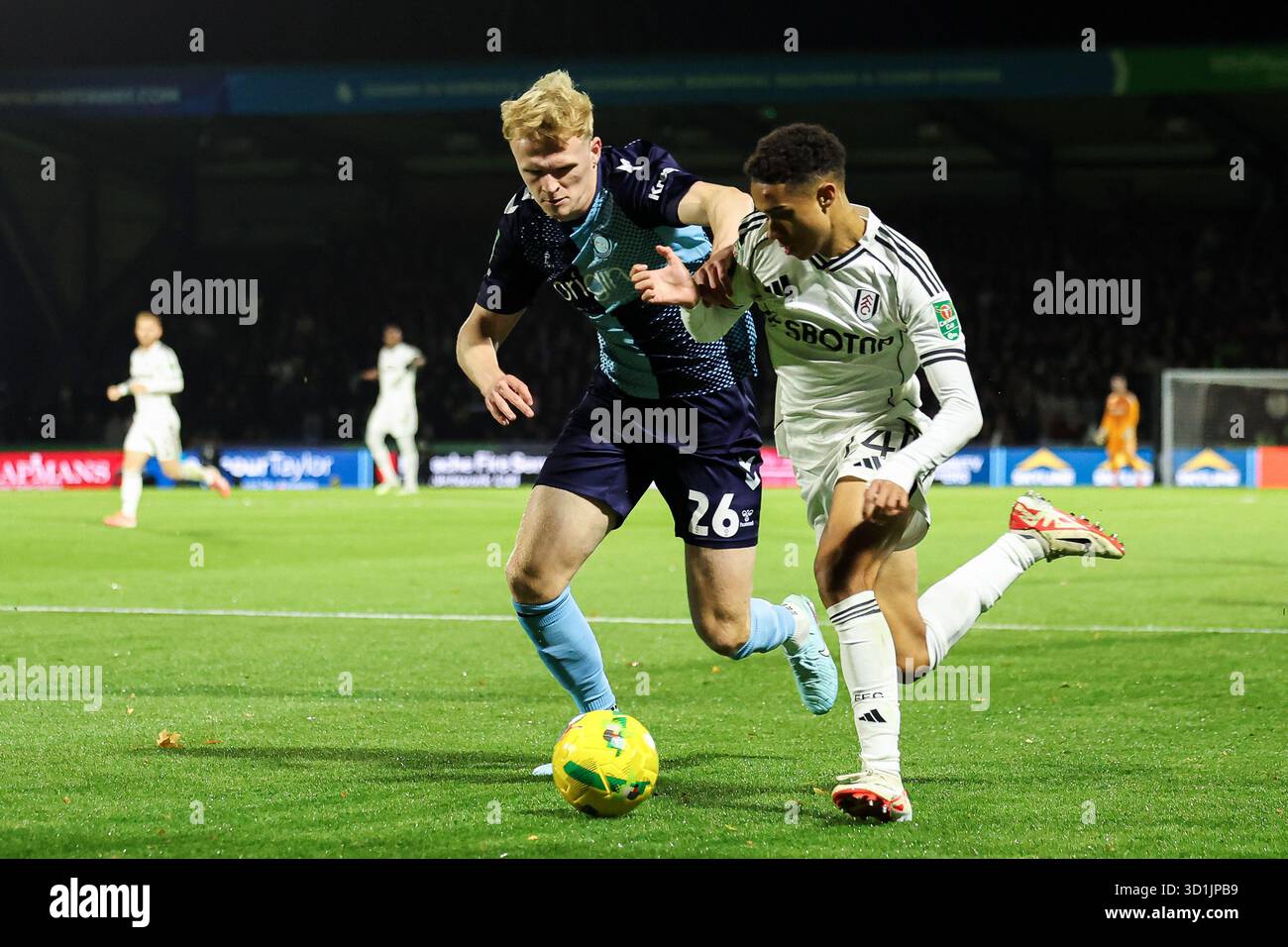28th October 2025; Adam Park, Wycombe, Buckinghamshire, England: EFL ...