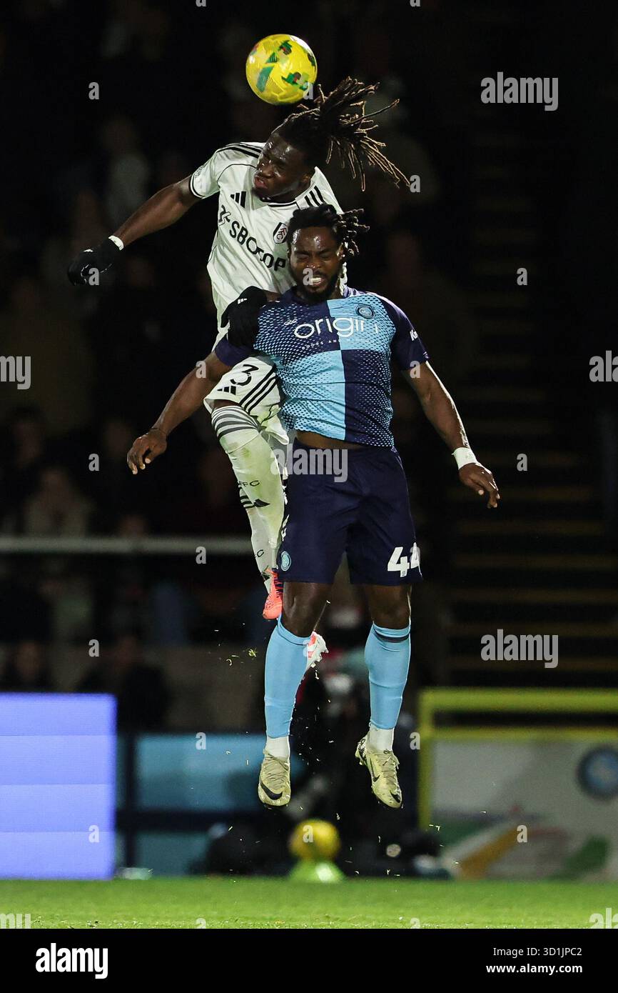 28th October 2025; Adam Park, Wycombe, Buckinghamshire, England: EFL ...
