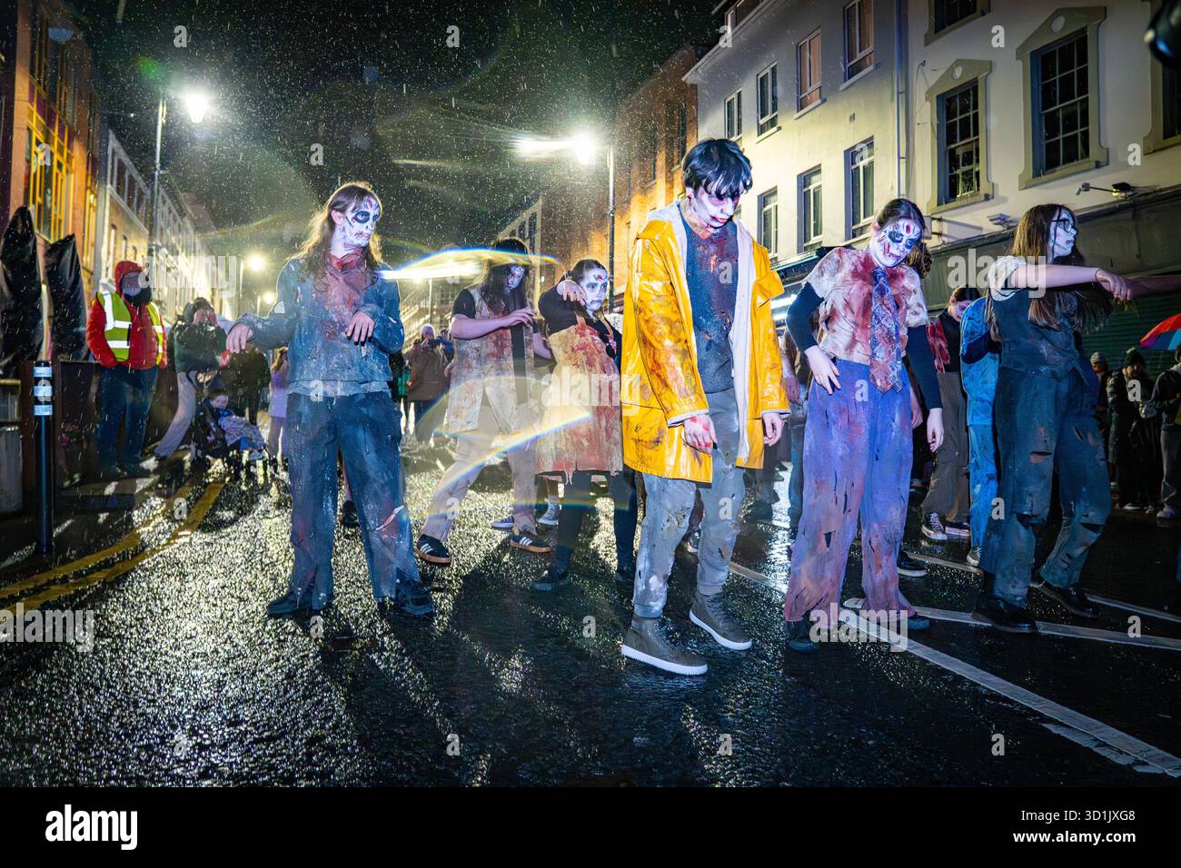 Derry, Northern Ireland. 28 October 2025. Dancers perform in The ...