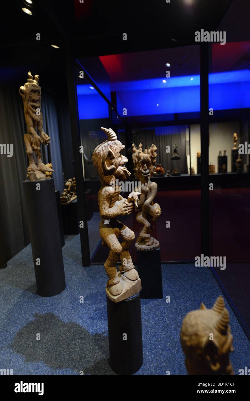 Cultural Devil figures from around the world exhibited in the Devil's ...