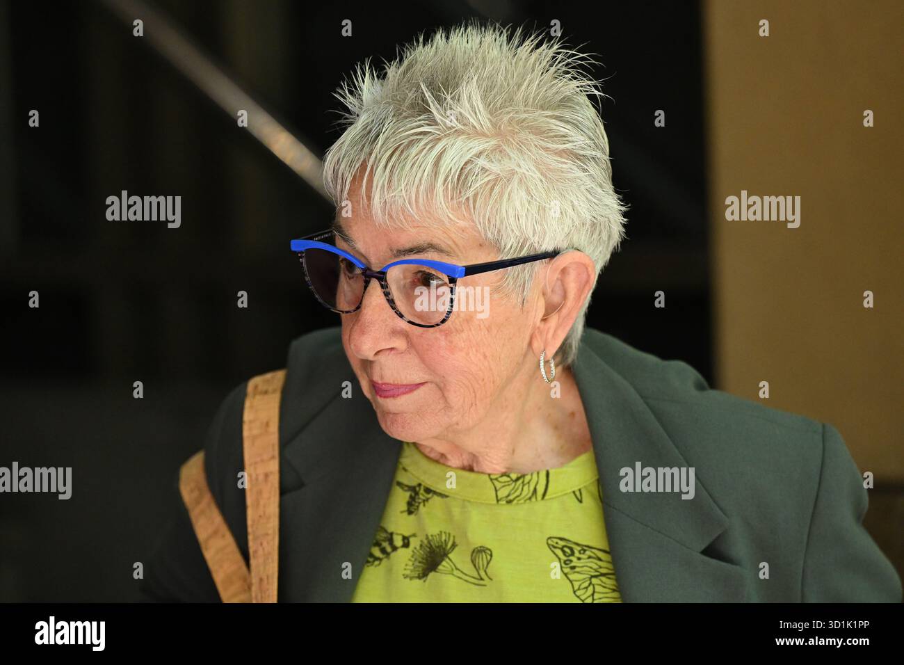 Gayle Armstrong, sister of Suzanne Armstrong departs from the ...