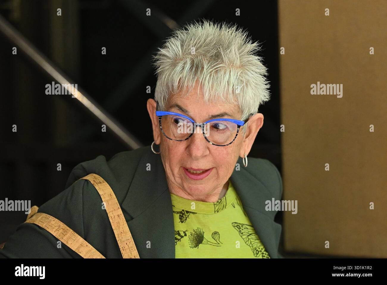 Gayle Armstrong, sister of Suzanne Armstrong departs from the ...