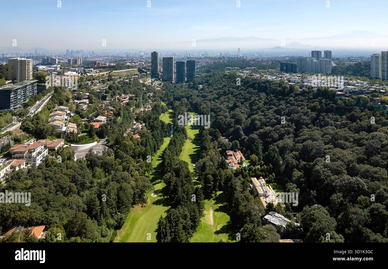 Golf course Bosques de Santa Fe, Alvaro Obregon, Mexico City, Mexico ...