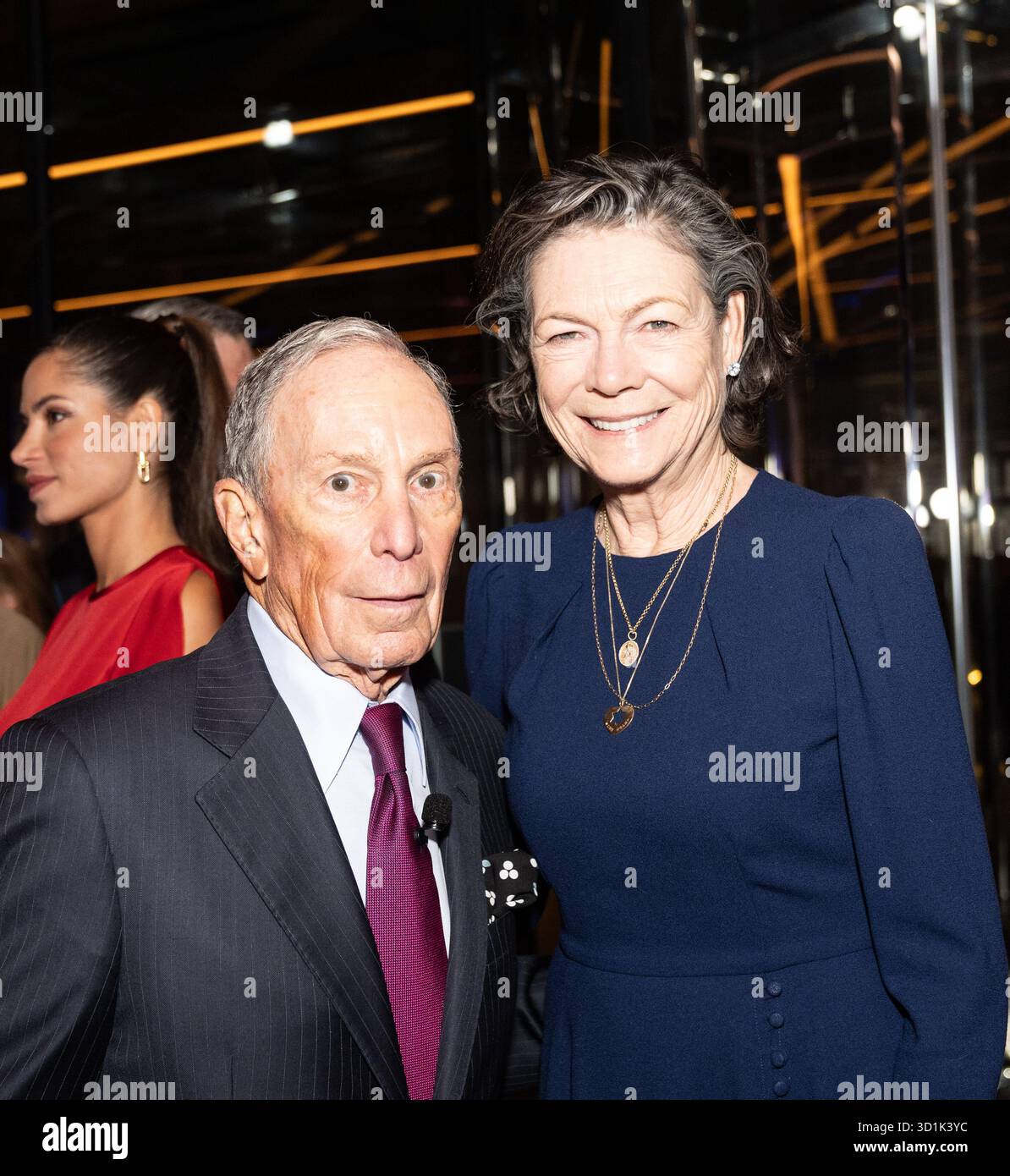 Michael Bloomberg and Diana Taylor attend 2025 PAC NYC Icons of culture ...