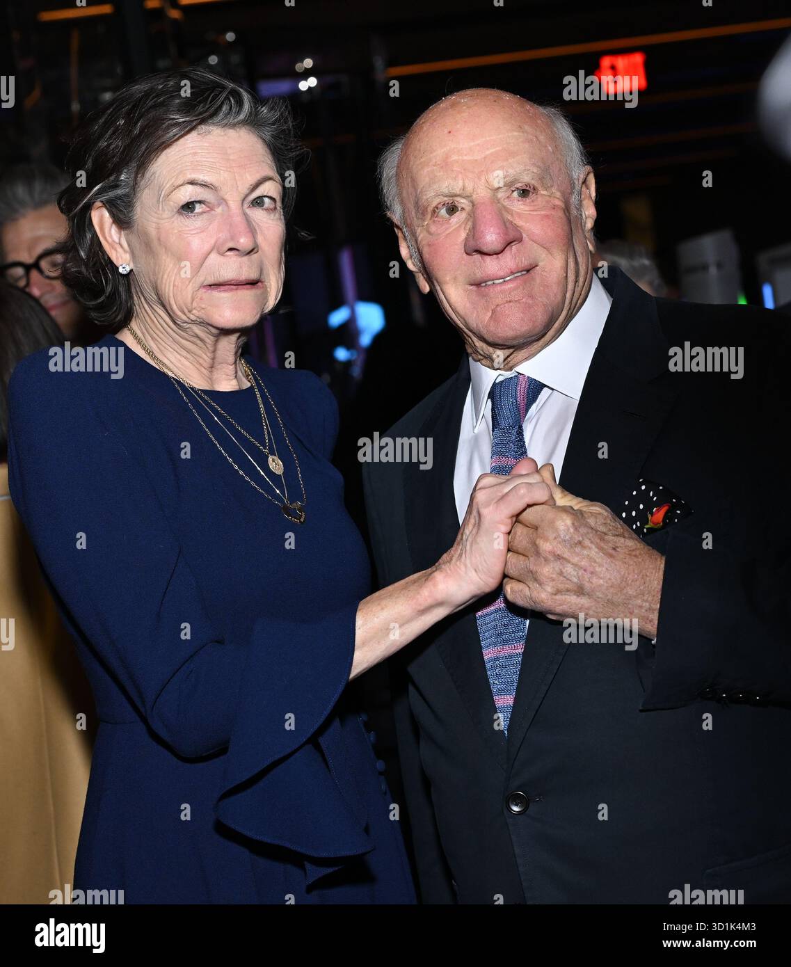 Diana Taylor, left, and Barry Diller attend the PAC NYC Icons of ...