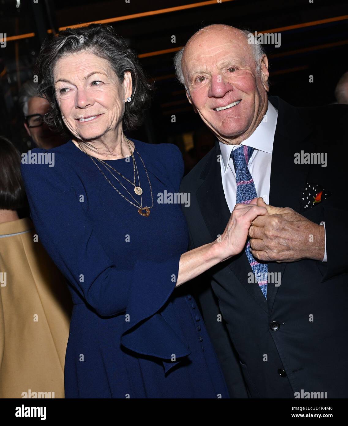 Diana Taylor, left, and Barry Diller attend the PAC NYC Icons of ...