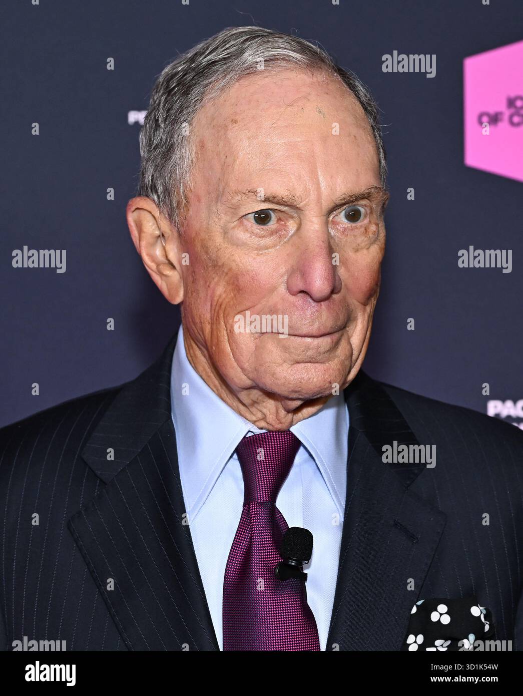 Michael Bloomberg attends the PAC NYC Icons of Culture Gala at Perelman ...