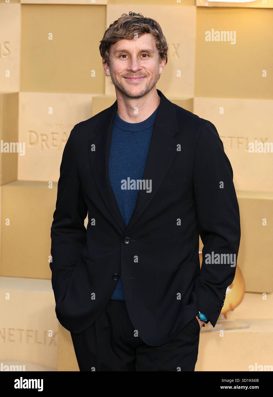 Erik Benson arrives at The World Premiere of Netflix's IN YOUR DREAMS ...