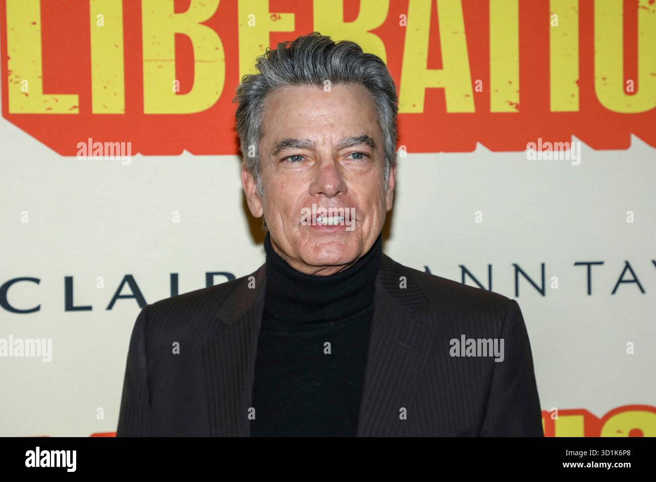 Actor Peter Gallagher attends the Broadway opening night for ...