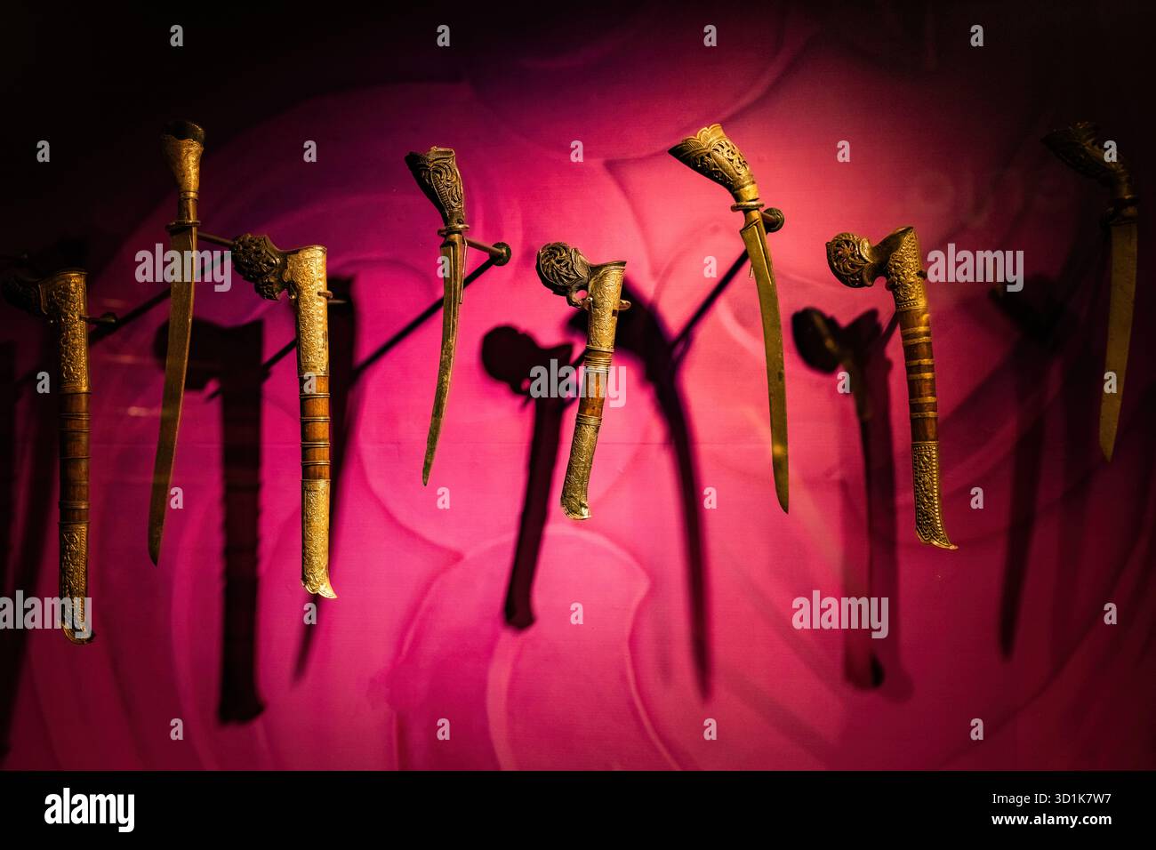Antiques weapons collection in Muzium Etnologi Dunia Melayu in Kuala ...