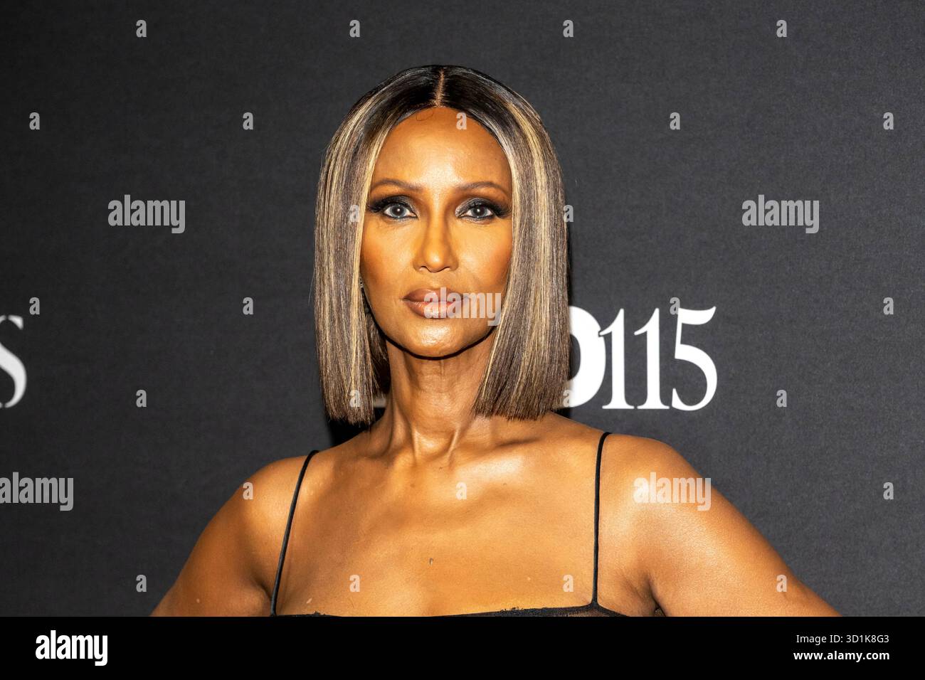 NEW YORK, NEW YORK - OCTOBER 28: Iman attends the 2025 WWD Honors at ...