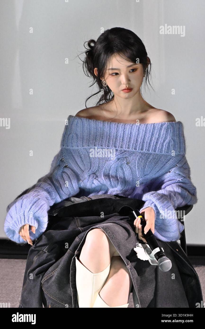 Chinese actress Li Keyi attends an activity in Beijing, China, 26 October, 2025. (Photo by ...