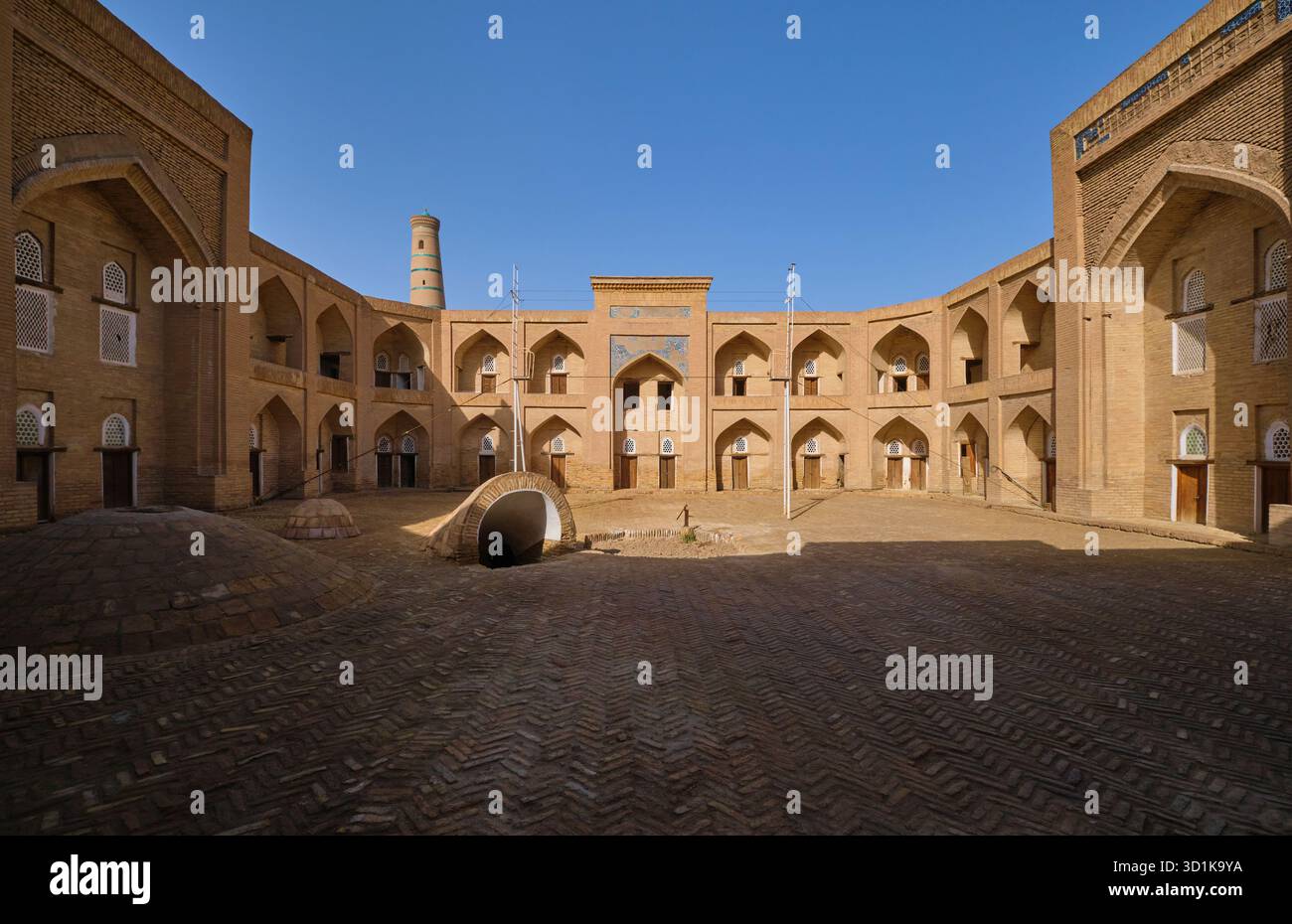 The inner courtyard, with opening to underground. At the Kutlug Murad ...