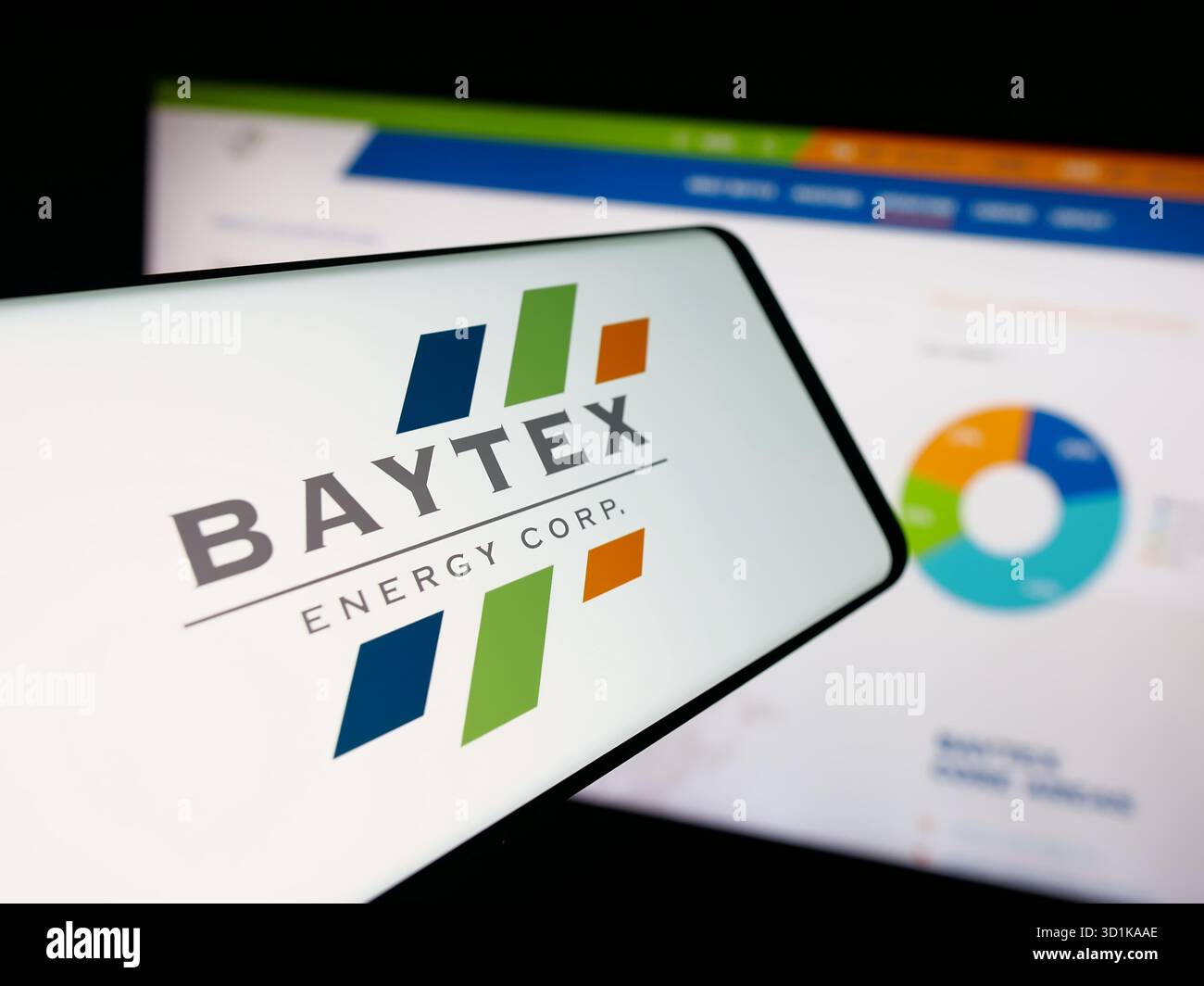 In this photo illustration, a smartphone with the logo of petroleum ...