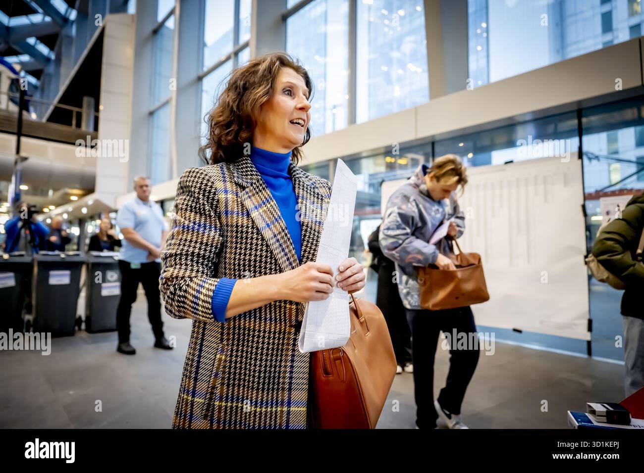 THE HAGUE – Party for the Animals (PvdD) leader Esther Ouwehand casts ...
