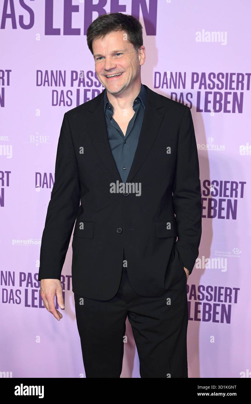 Benjamin Herrmann bei der Premiere des Kinofilms Dann passiert das ...