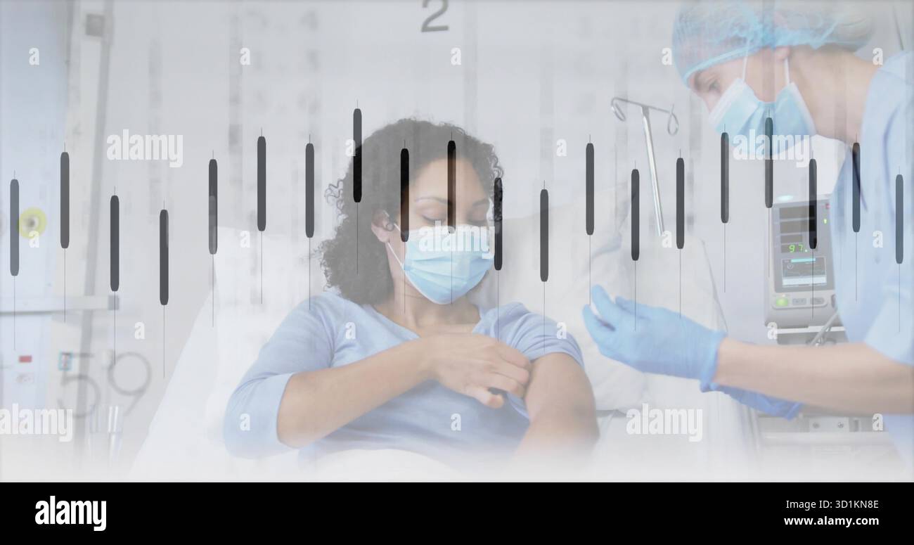 Masked patient receiving injection hi-res stock photography and images ...