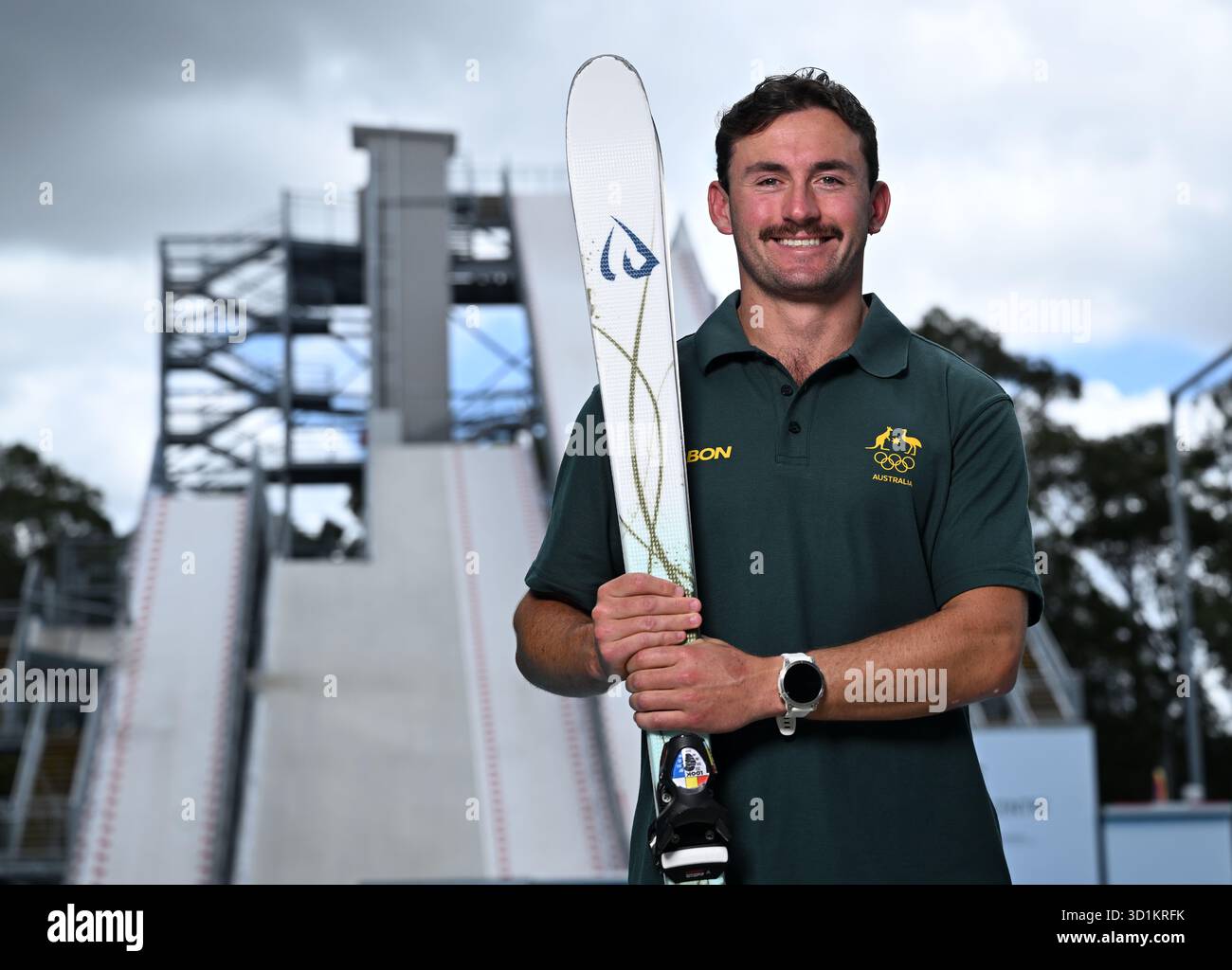 Olympic gold medallist Olympian Cooper Woods is seen after a training session at the Geoff Henke ...