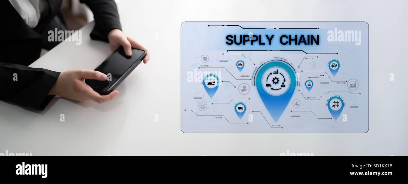 Supply chain processes with data-driven logistics, transportation, and ...