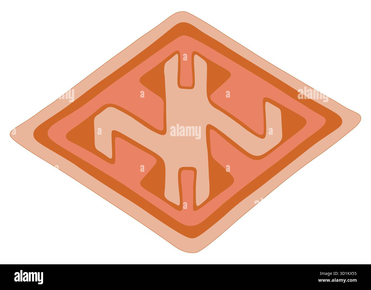 Spiritual geometric pattern ritual inspired Cut Out Stock Images ...