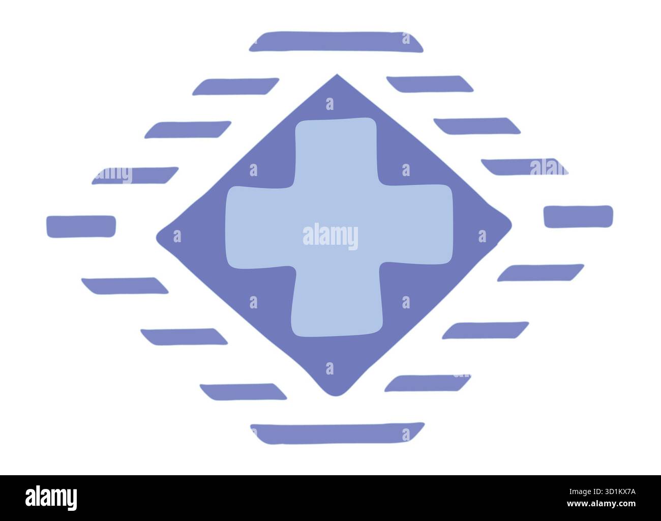 Blue historical culture graphic Cut Out Stock Images & Pictures - Alamy