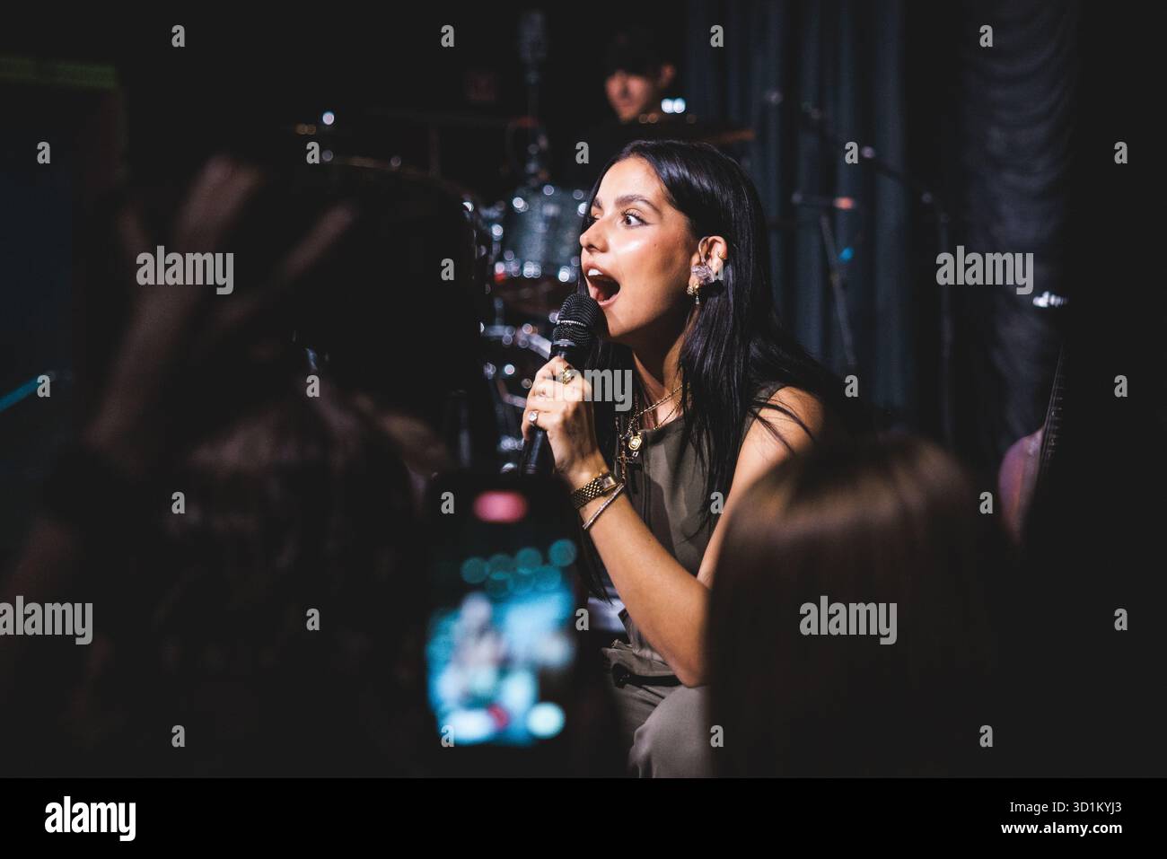 Copenhagen, Denmark. 28th, October 2025. The Portuguese Canadian singer ...