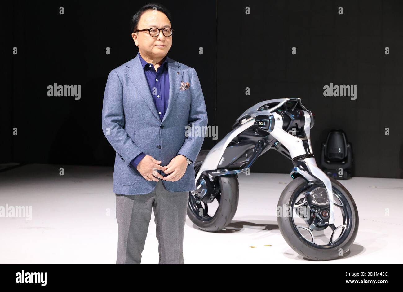 Tokyo, Japan. 29th Oct, 2025. Japanese automaker Yamaha Motor president ...
