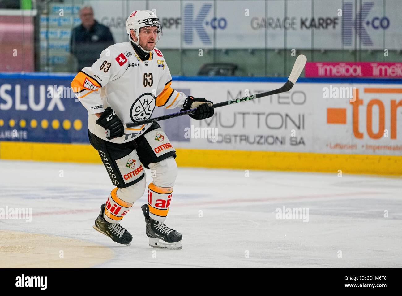 28/10/2025, Ambri, Gottardo Arena, NL: HC Ambri-Piotta - HC Lugano, #63 ...