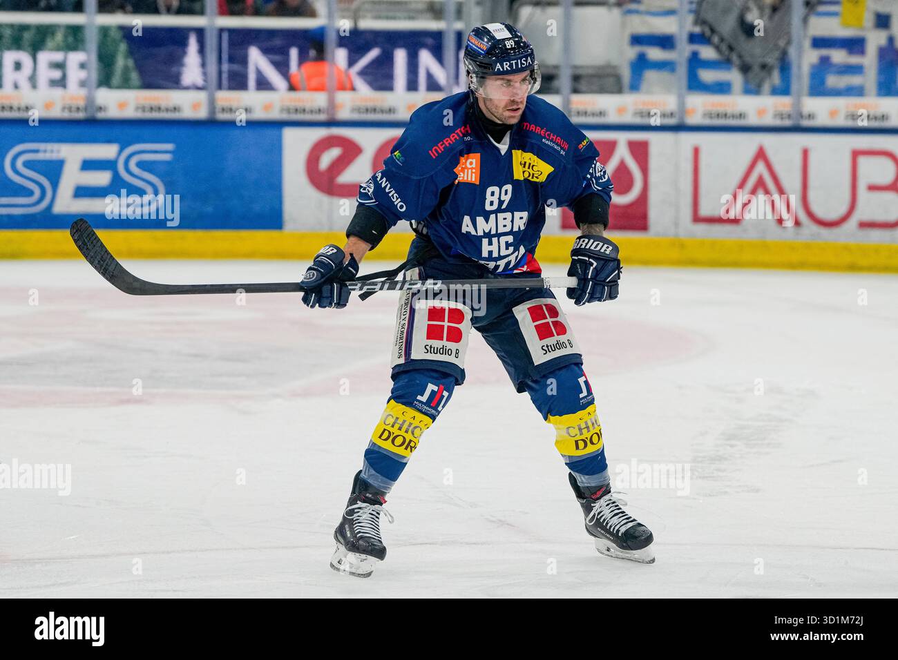 28/10/2025, Ambri, Gottardo Arena, NL: HC Ambri-Piotta - HC Lugano, #89 ...