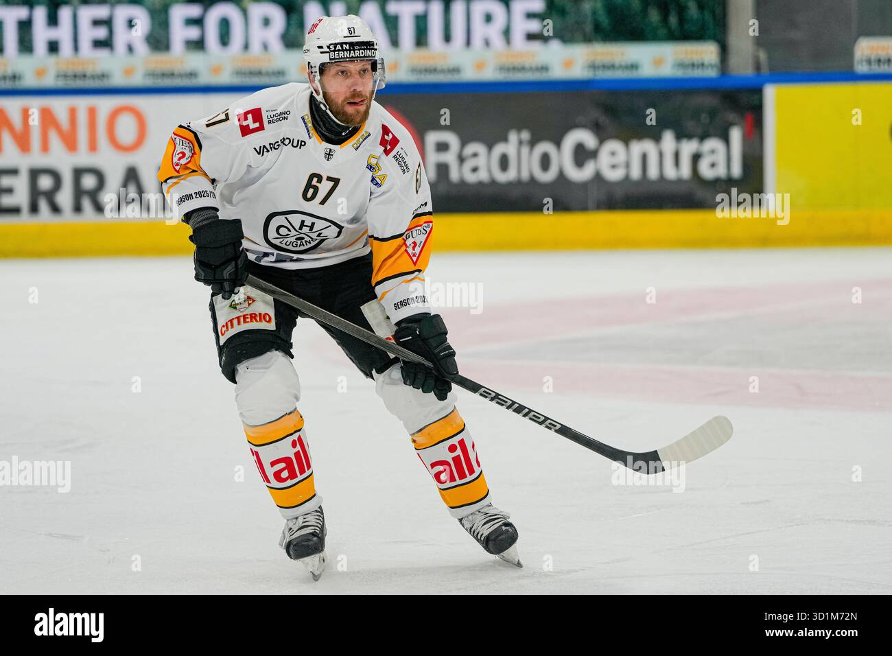28/10/2025, Ambri, Gottardo Arena, NL: HC Ambri-Piotta - HC Lugano, #67 ...