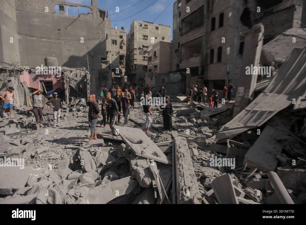 October 29, 2025, Gaza, Palestine: (INT) Israeli warplanes launched ...