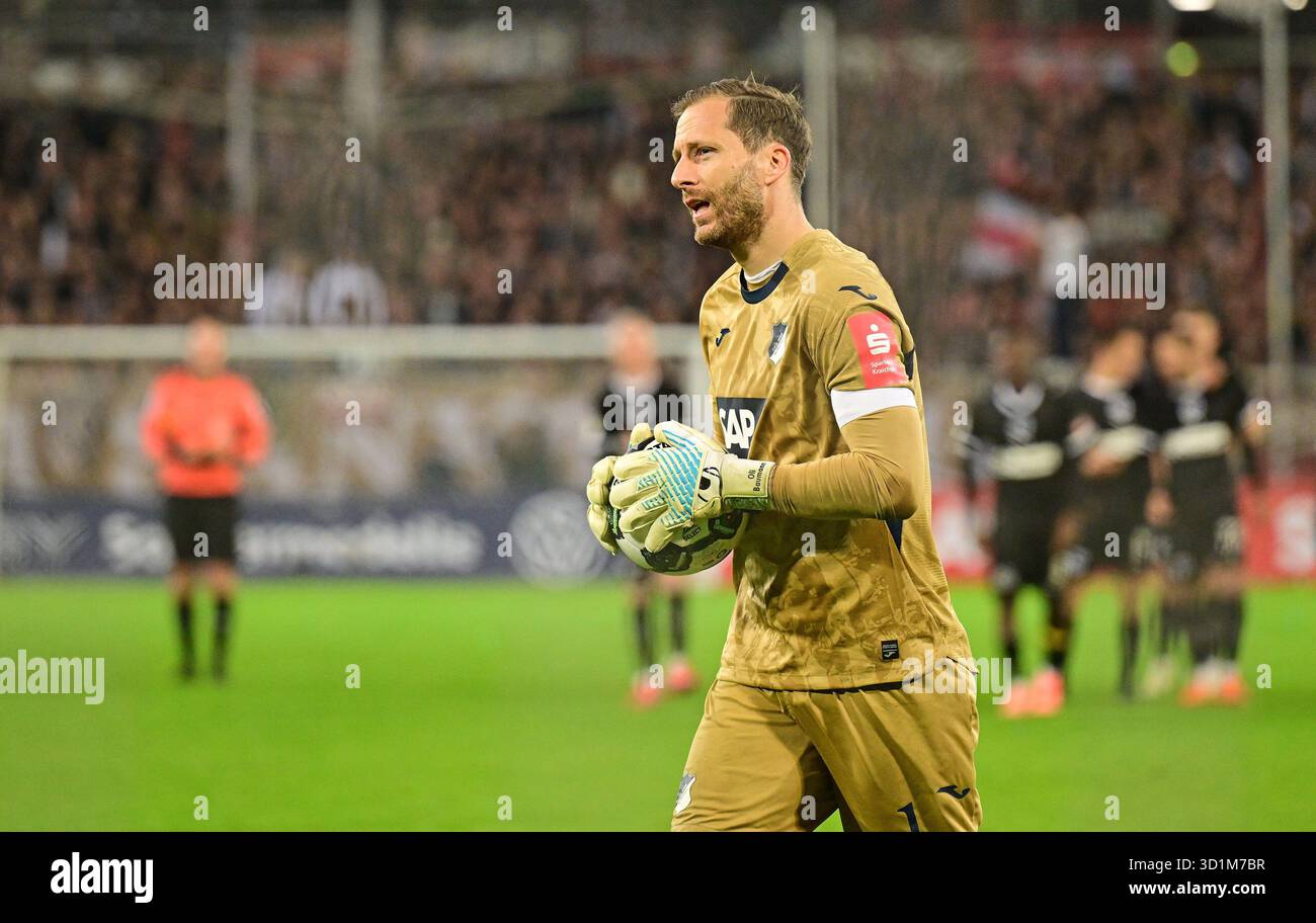 Goalkeeper Oliver Baumann (Hoffenheim) Hamburg, October 28, 2025 ...