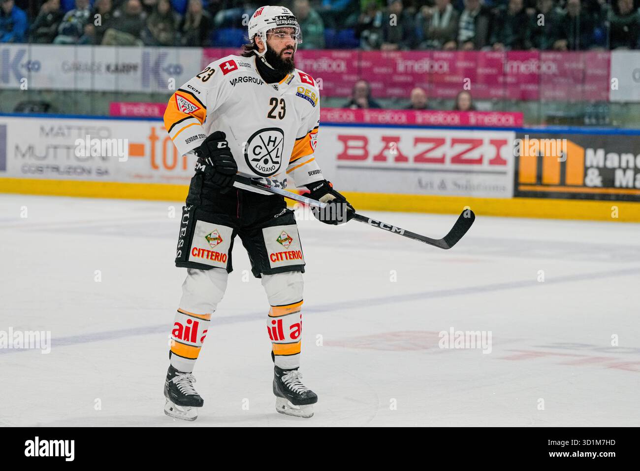 28/10/2025, Ambri, Gottardo Arena, NL: HC Ambri-Piotta - HC Lugano, #23 ...